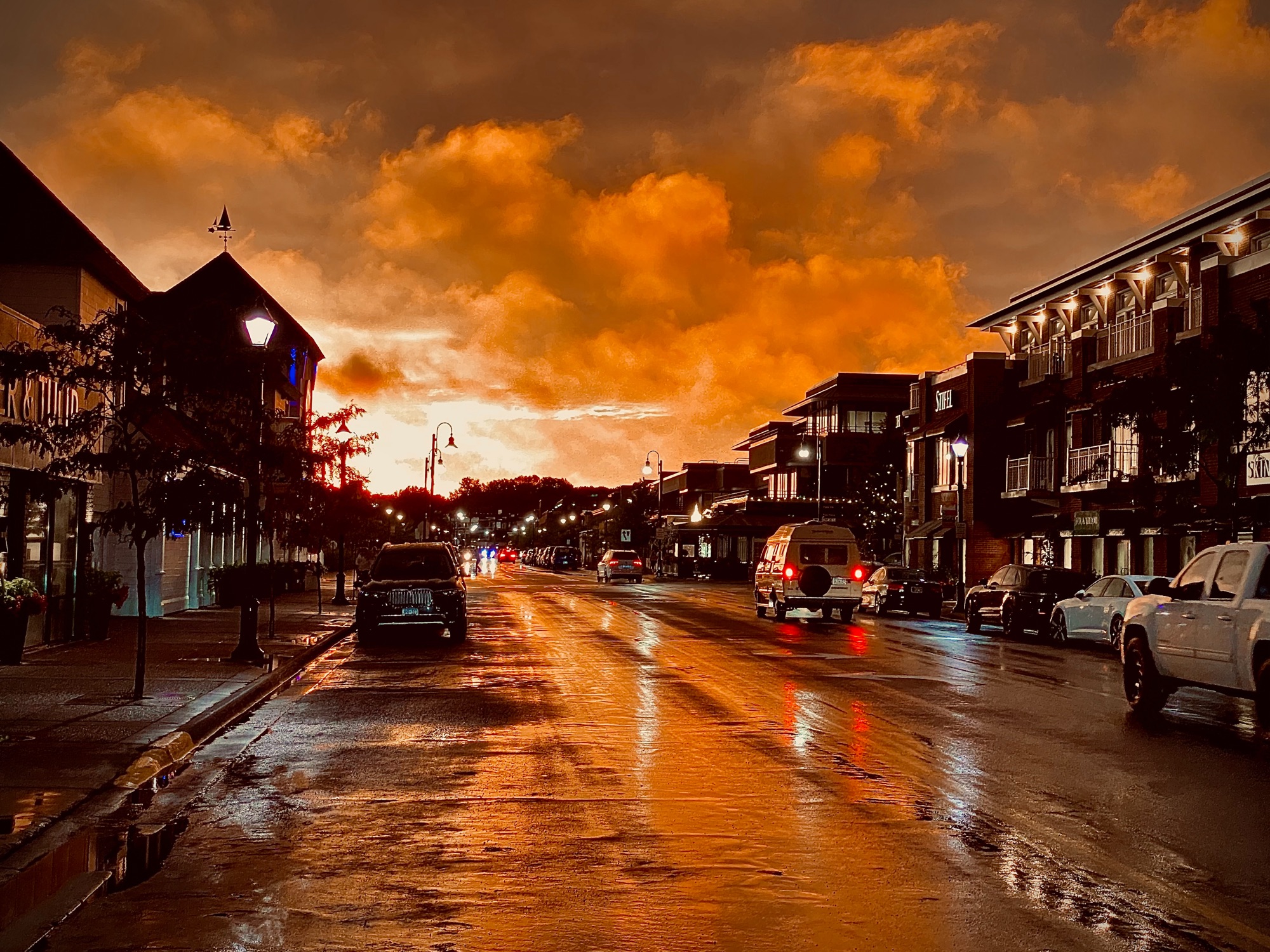 Post storm photos of Wayzata Bay and Downtown Wayzata - Wayzata.com